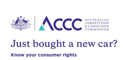 ACCC New Car Fact Sheet - AADA